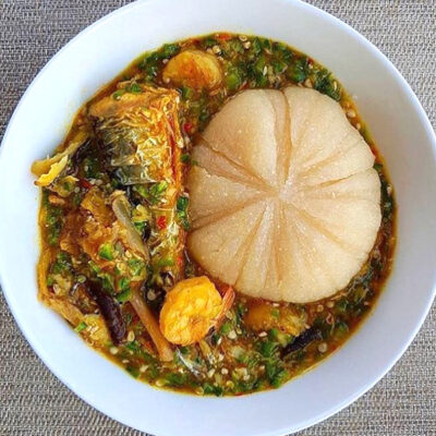 Gari White (Eba) Meal - Diah Cuisine